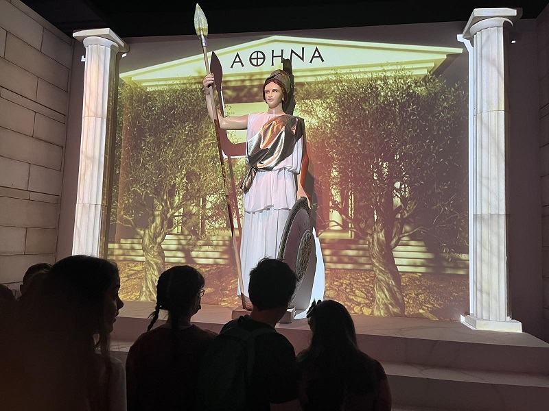 Από την επίσκεψη με τον Σύλλογό μας στην έκθεση: ΟΙ ΘΕΟΙ ΤΟΥ ΟΛΥΜΠΟΥ – SEET